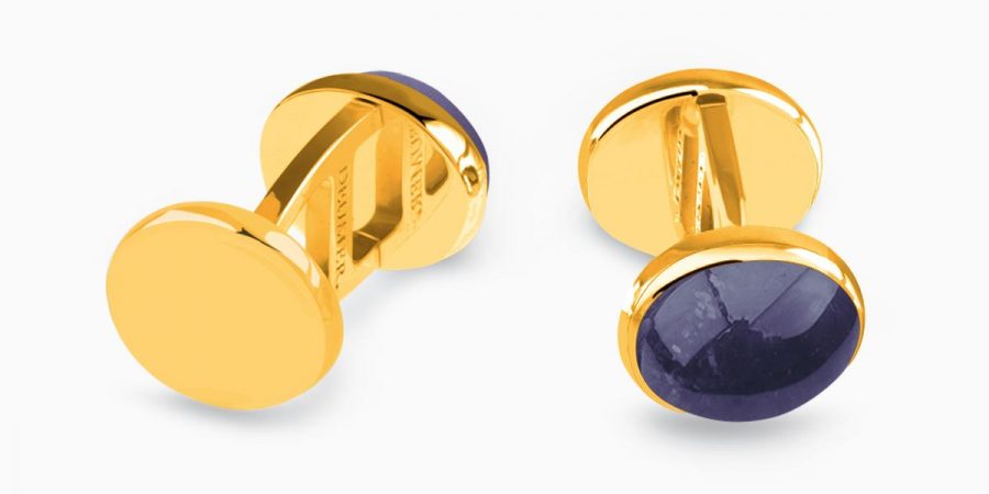 Deumer cufflinks Pebbles on the beach from 18 carat gold - Deumer